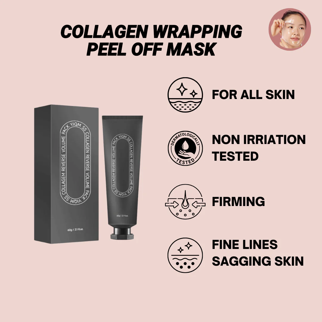 collagen-wrapping-peel-off-mask – Bloom Cosmetics